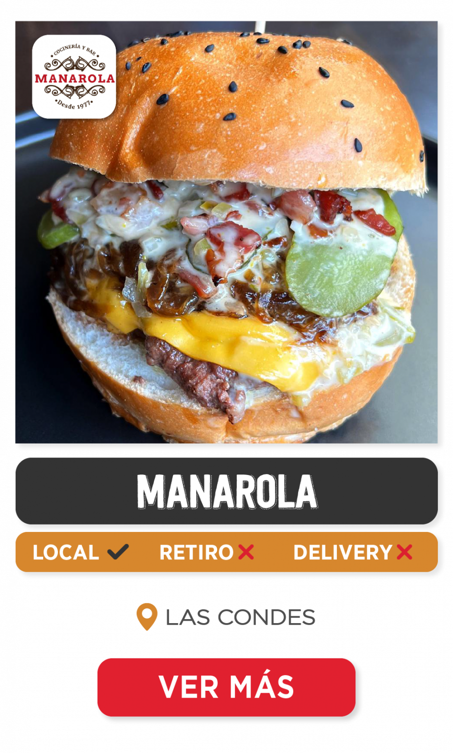 Pide Aquí The Top Burger 2024 – The Top Chile